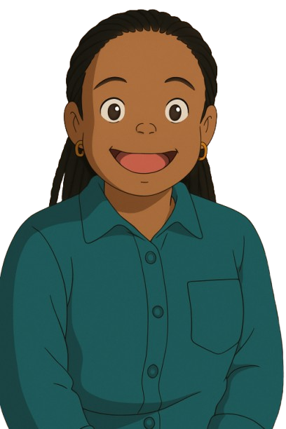 Illustrated portrait of Tolu Adegbite